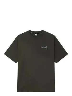 FINGERCROXX Logo-print Cotton T-shirt - Grey