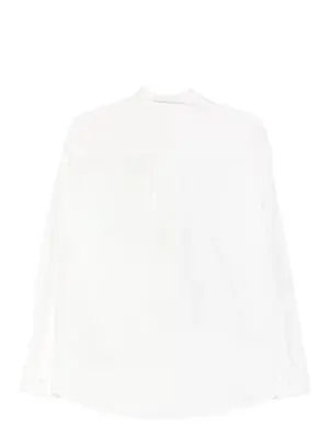6397 Button-fastening Long-sleeve Shirt - White