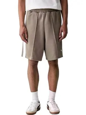 PUMA T7 Relaxed Baggy Shorts - Neutrals