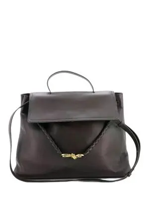 BOTTEGA VENETA Ciao Ciao Top Handle Bag Leather Large Satchel