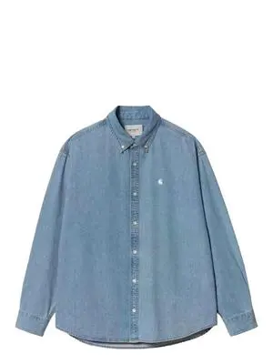 Carhartt Work In Progress L/s Lucas Shirt - Blue