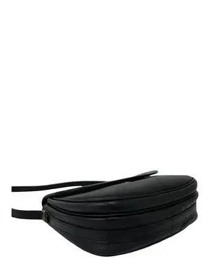 Burberry 2000-2017 Calf Leather Crossbody Bag - Black