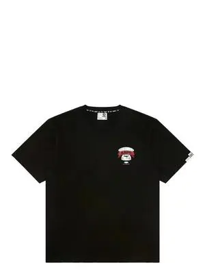AAPE BY *A BATHING APE Aapeunvs Graphic-print T-shirt - Black