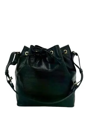LOUIS VUITTON 1991 Epi Petit Noe Bucket Bag - Black