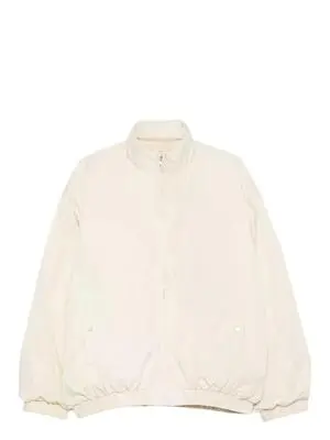 LAMRONS LAMRONS Zip-Up High-Neck Jacket With Drop Shoulder And Elasticated Details