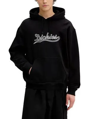 Dickies Loose Wave Drawstring Hoodie - Black