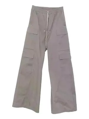 Rick Owens Drawstring Cargo Pants - Grey