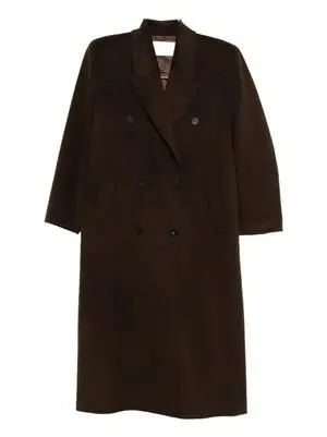 THE FRANKIE SHOP Double-breasted Coat - Black