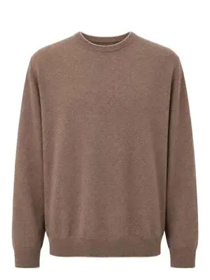 Paul & Shark Crewneck Cashmere Sweater - Brown