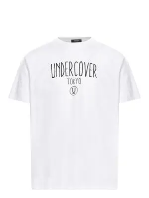 Undercover Logo Printed Crewneck T-shirt - White
