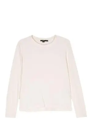 Seventy Long-sleeve Knit Top - White