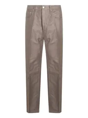 Rick Owens Five-pocket Straight-leg Pants - Brown