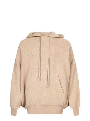 Rick Owens Long-sleeve Hooded Sweatshirt - Nude
