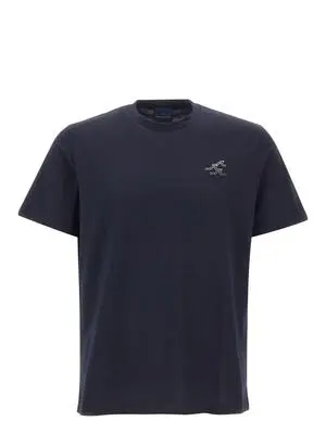 Paul & Shark Logo Crew-neck T-shirt - Blue