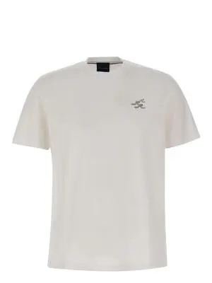 Paul & Shark Logo Crew-neck T-shirt - White