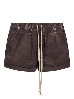 Rick Owens Drawstring Shorts - Lavender