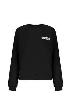 Balmain Long-sleeve Sweatshirt - Black