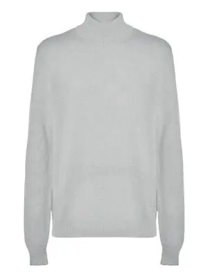 Malo Malo High Neck Jumper Cement