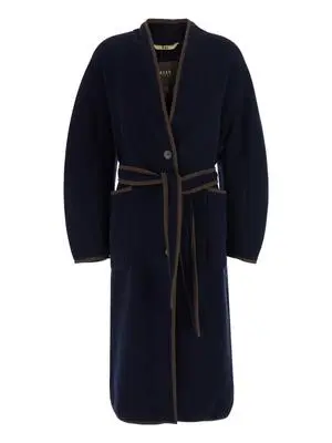 BAZAR DELUXE Embroidered Back Jacket - Blue