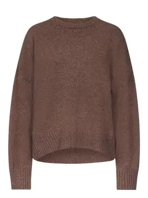 Loulou De Saison LouLou De Saison Anton Crewneck Knitted Jumper Coffee