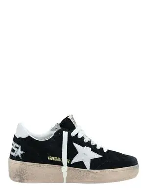 GOLDEN GOOSE Star Patch Lace-up Sneakers - Black