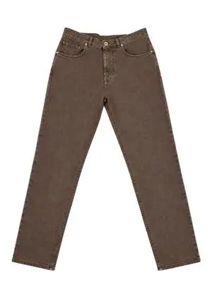 Eleventy Straight-leg Casual Trousers - Brown