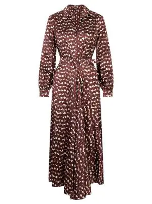 Kiton Long-sleeved Dress - Red