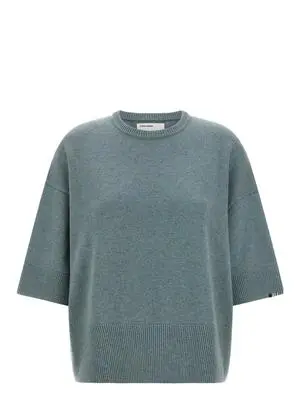Extreme Cashmere Sassie Boxy Knitted Sweater - Green