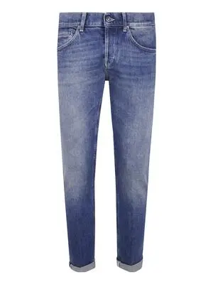DONDUP Faded-effect Slim-fit Jeans - Blue