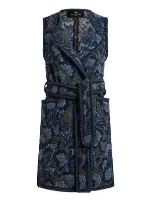 Etro Long Jacquard Waistcoat - No