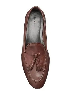 THE ROW Caden Loafer - Chestnut