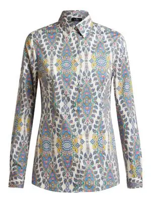 ETRO Etro Paisley Printed Slim-Fit Shirt