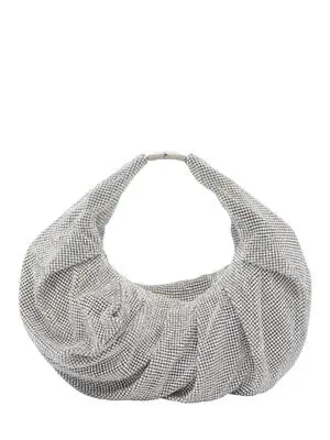 Benedetta Bruzziches Yennefer Crystal Shoulder Bag - Gray