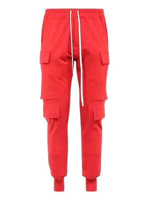 Rick Owens Mastodon Megacargo Drawstring Pants - Red