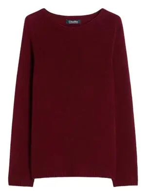 Max Mara Max Mara Long-Sleeved Sweater Raspberry Color