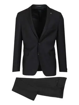 Tagliatore Single Breasted Two-piece Suit - Blue