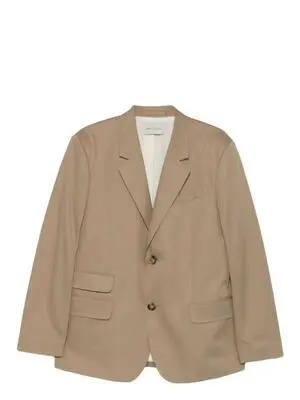AMI Paris Flap-pocket Blazer - Beige
