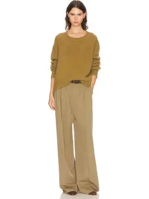 THE ROW Parth Cashmere Sweater - Leaf