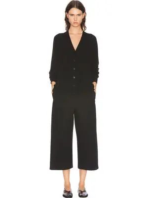 THE ROW Pelagia Cashmere Cardigan - Black