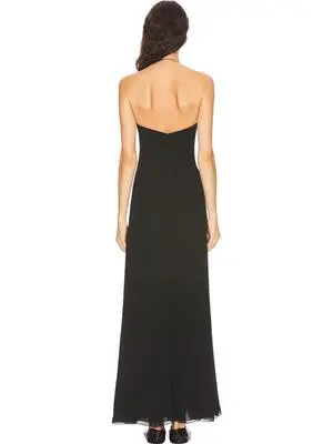 THE ROW Javier Dress - Black