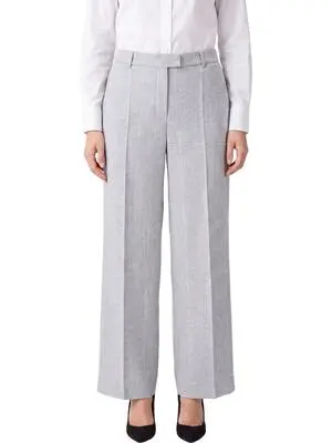 Eleventy Eleventy Tailored Wide Leg Pants Denim