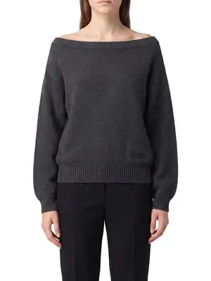 MAISON MARGIELA MM6 Maison Margiela Asymmetric Wool-Blend Knit Mini Dress