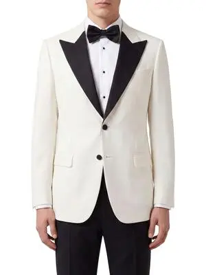Valentino Garavani Shawl Lapel Blazer - Ivory