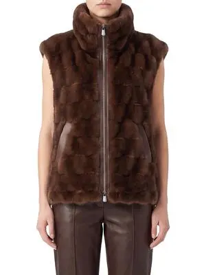 Pinko Waistcoat - Brown