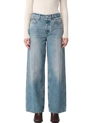HAIKURE Bethany Mid-rise Wide-leg Jeans - Sky