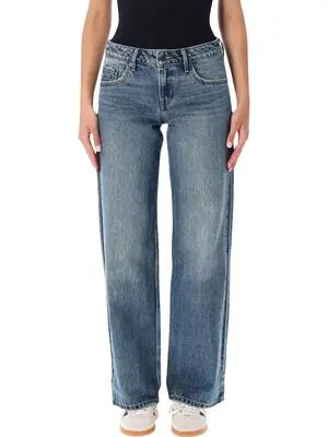 LEVI'S Levi's Flora Low-Rise Straight-Leg Jeans In Cotton Denim