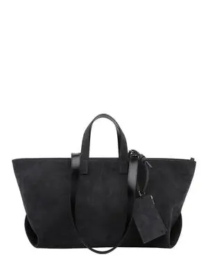 A.p.c. A.P.C. Large Suede Tote Bag With Four Handles Grey