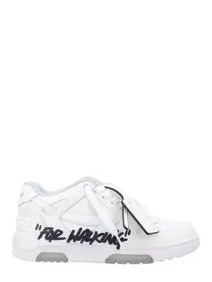 Off-White Out Of Office "for Walking" Sneakers - Whiteblack