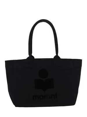 Isabel Marant Étoile 100% Cotton Mini Tote Bag - Black