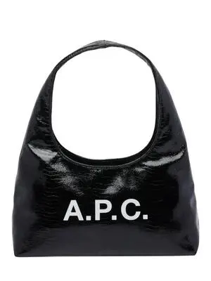 A.p.c. A. P.c. Mini Top-Handle Bag With Magnetic Interior Closure Nero
